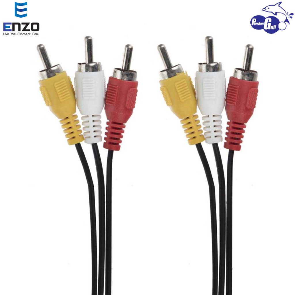 کابل صدا 3به3 برند ENZO 1.5M(قیمت+مشخصات+کیفیت+خرید)