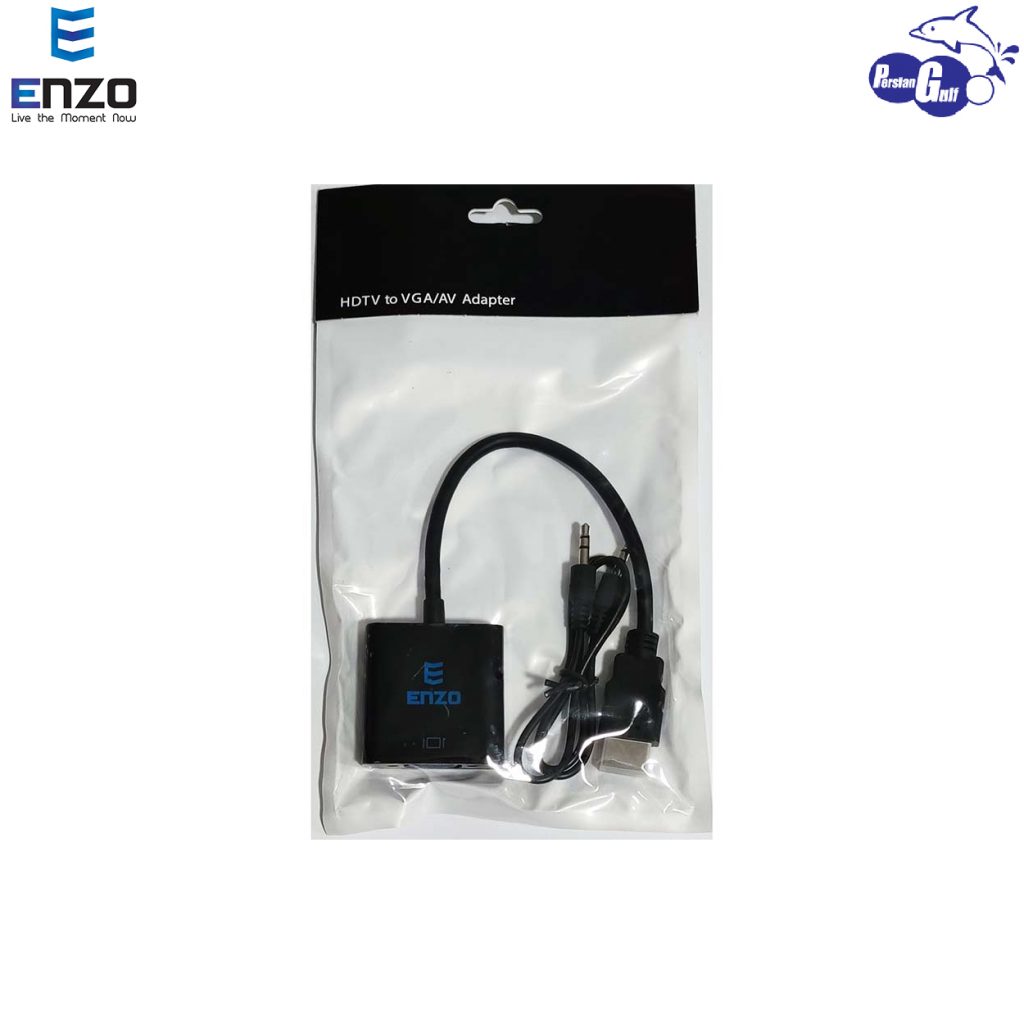 تبدیل HDMI به VGA برند ENZO(قیمت+کیفیت+خرید+عکس بیشتر)